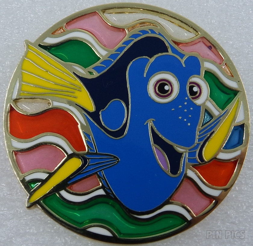 PP156883 - DPB - Dory - Finding Nemo - Stained Glass - PinPics