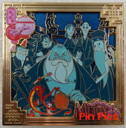 PP158469 - DEC - Fa Family Ancestors - Mulan - Frame - PinPics
