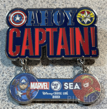 PP160053 - Captain America and Captain Marvel - Ahoy Captain - Marvel ...