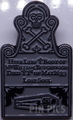 PP160526 - D23 – William "Billy" Butcherson Tombstone - Hocus Pocus ...