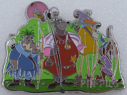 PP160796 - DIS - Robin Hood, Sheriff of Nottingham, Sir Hiss - Archery ...