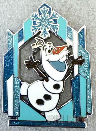 PP161229 - Uncas - Olaf - Frozen - Glitter Frame - Snowflake - BoxLunch ...