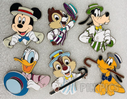 PP161831 - Mickey, Donald, Chip, Dale, Pluto and Goofy - Dapper Dans ...