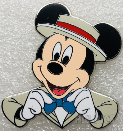 PP161832 - Mickey Mouse - Dapper Dans - Hat and Bowtie - PinPics