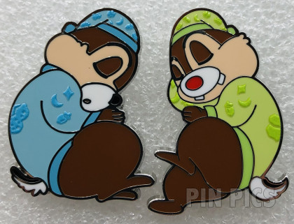 PP162537 - Chip and Dale - Sleeping - Pajamas - Set - PinPics