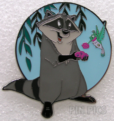 PP162616 - Meeko and Flit - Pocahontas - Raccoon and Hummingbird with ...