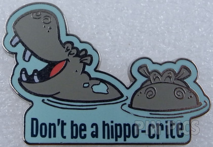 PP162832 - Hippopotamus - Jungle Cruise Puns - Don't Be a Hippo-crite ...