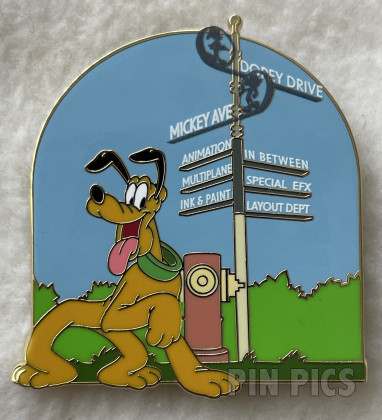 PP163259 - DEC - Pluto - Street Signs - Studio Lot - Mystery - PinPics