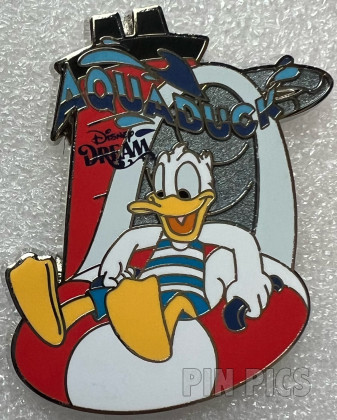 PP163426 - DCL - Donald Duck on Waterslide Tube - AquaDuck - Disney ...