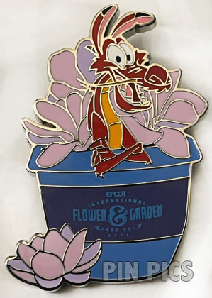 PP163718 - WDW - Mushu - Epcot Flower and Garden 2024 - Mystery - Mulan ...