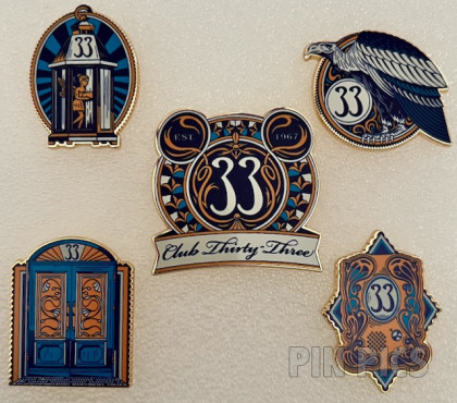 PP164182 - DLR - Club 33 - Alfred Collection - Boxed Set - PinPics