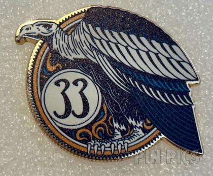 PP164183 - DLR - Club 33 - Alfred Collection - Alfred the Vulture - PinPics
