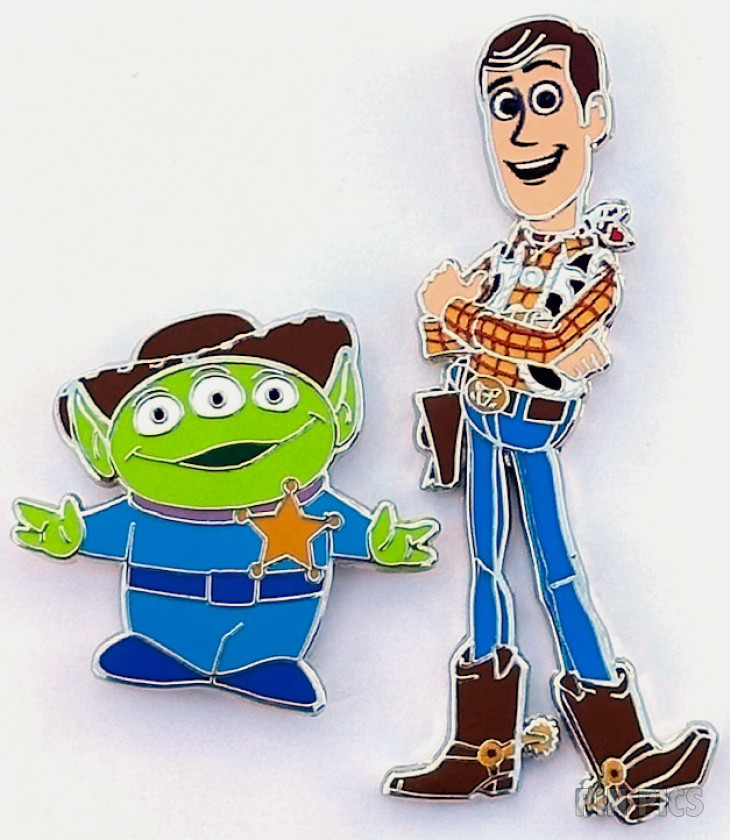 PP164445 - Woody and LGM Set - Alien Wearing Woody's Hat and Badge ...