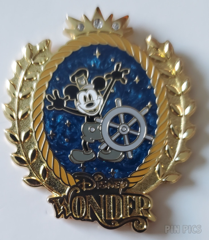 PP164659 - DCL – Steamboat Willie - Disney Wonder - Cruise Ship Bow Art ...