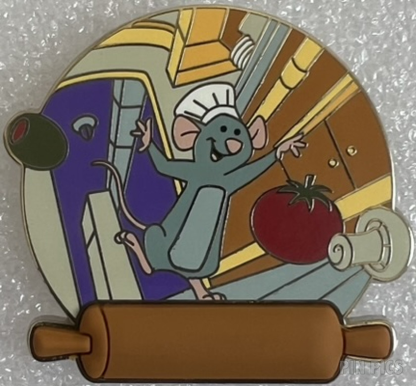 PP164342 - Remy - Rolling Pin with Tomato, Mushroom and Olive - Free-D ...