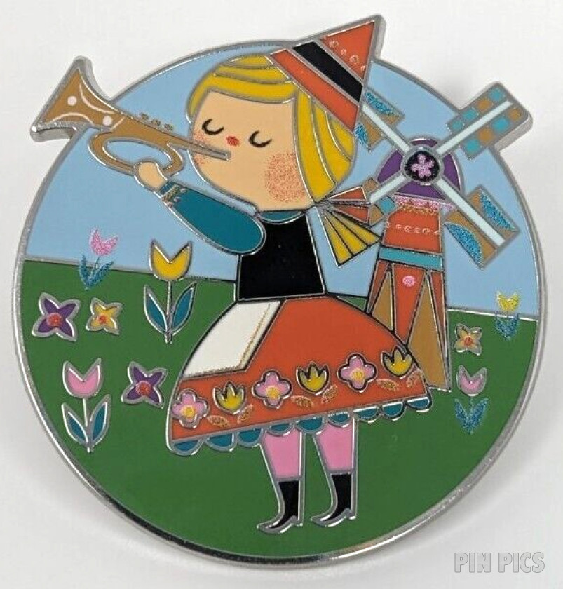 PP164528 - Dutch Girl - Holland - Hello - It's a Small World - Mystery ...