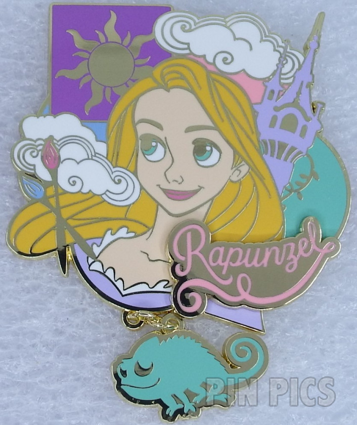 PP164323 - Japan - Rapunzel and Pascal - Princess Dangle - Tangled ...