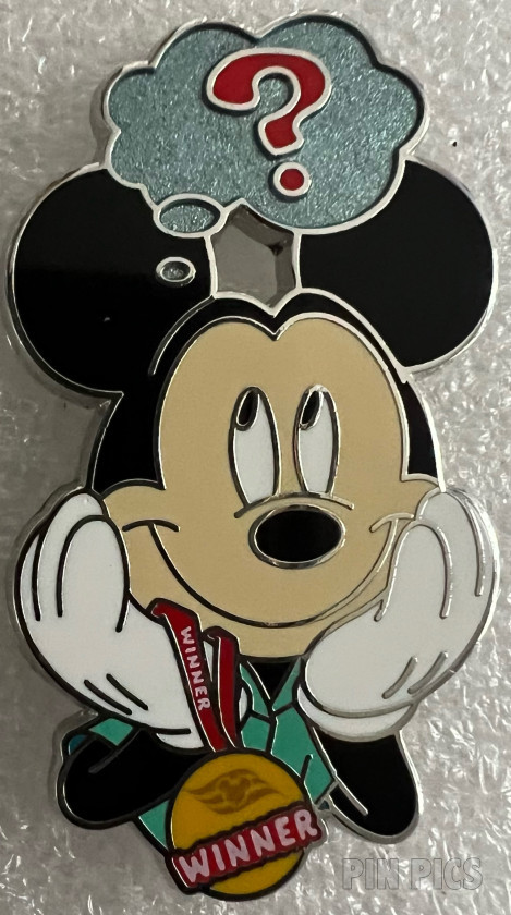 PP165220 - DCL - Mickey Mouse - Trivia Winner - Question Mark - PinPics