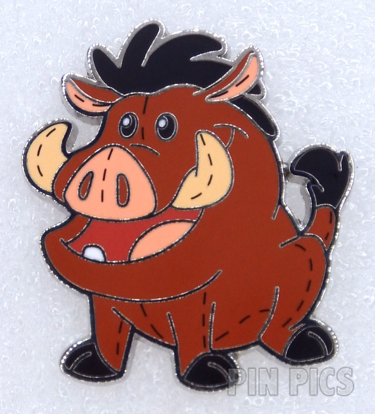 PP165677 - Pumbaa the Warthog - Pixie Plush - Mystery - Lion King - PinPics