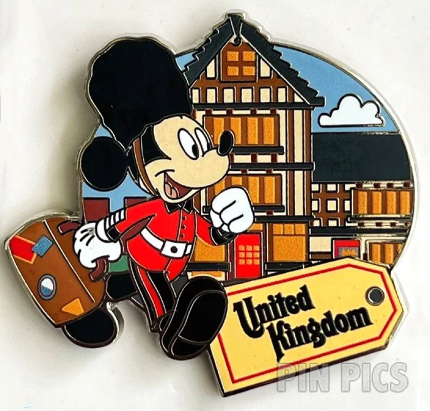 PP165691 - WDW - Mickey Traveling - United Kingdom - EPCOT - Rose and ...