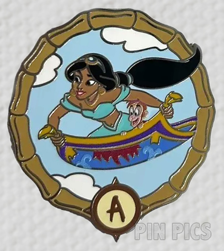 PP166025 - WDW - Jasmine and Abu - Magic Carpets of Aladdin ...