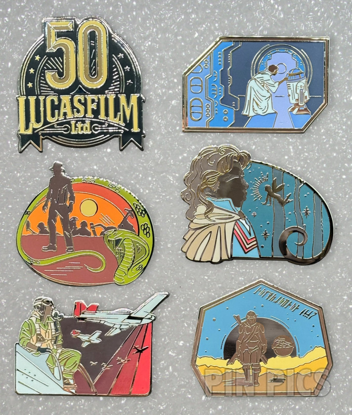 PP166125 - DIS - Lucasfilm 50th Anniversary Set - Star Wars, Raiders of ...