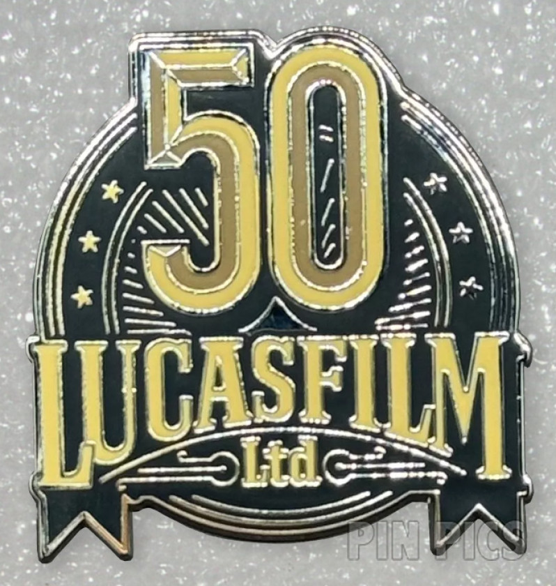 PP166131 - DIS - Lucasfilm 50th Anniversary Logo - D23 - PinPics