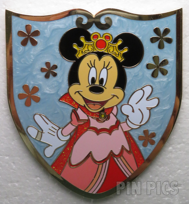 PP166194 - PALM – Princess Minnie - Shield - Kingdom Series - PinPics
