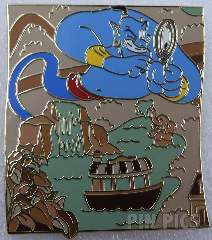 PP166408 - DL - Genie Flying over Jungle Cruise - Pin'Venture Puzzle ...
