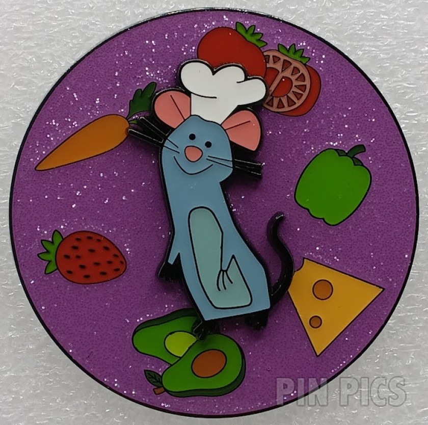 PP166922 - Loungefly - Chef Remy - Purple Food Spinner - Ratatouille ...