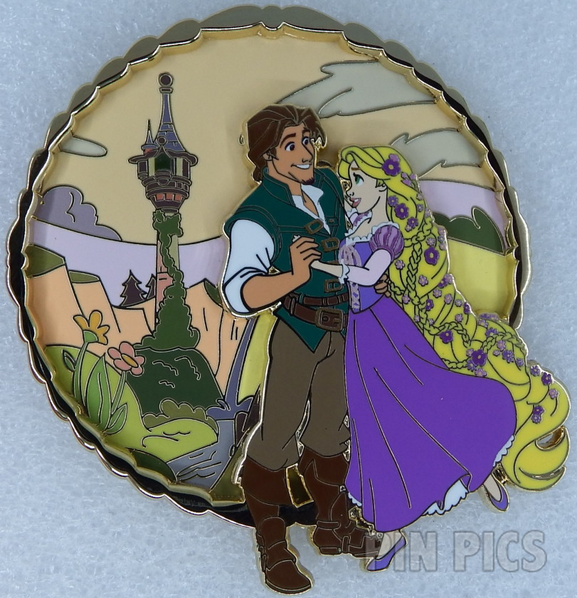 PP166680 - DEC - Rapunzel and Flynn - Fairytale Dancing - D23 Expo 2024 ...