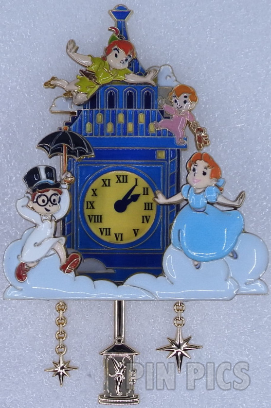 PP166318 - WDI - Peter, Wendy, John, Michael - Cuckoo Clock - D23 Expo ...