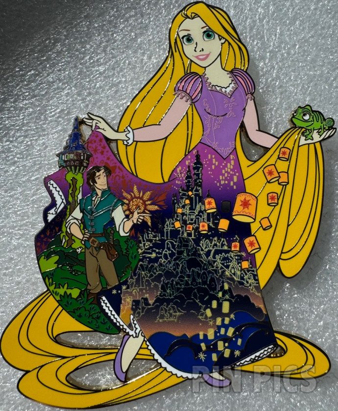 PP166626 - WDI - Rapunzel - Princess Dress Collage - D23 Expo 2024 ...