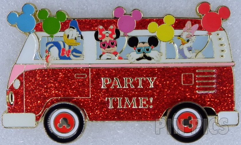 PP166794 - Baublebar - Mickey, Donald, Pluto, Goofy - Party Time Bus ...