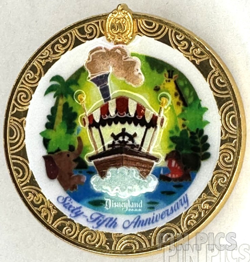 PP167646 - DLR - Jungle Cruise Boat - Club 33 Plate - Disneyland 65th ...