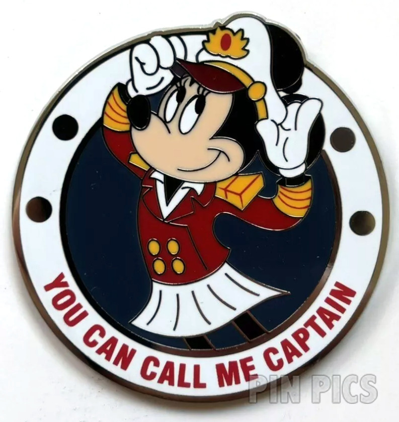 PP167739 - DCL - Minnie Mouse - You Can Call Me Captain - PinPics