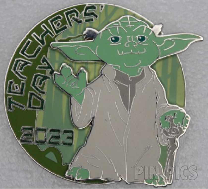 PP167869 - WDW - Yoda - Teachers Day 2023 - Star Wars - PinPics