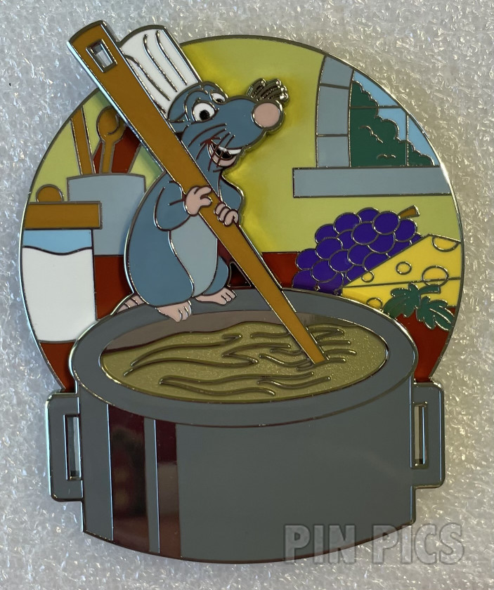 PP167929 - DIS - Chef Remy - Joy in our Parks Pin Set - D23 Expo 2024 ...