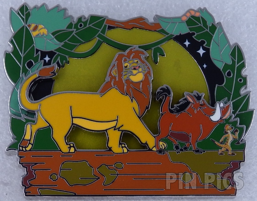 PP167421 - WDW - Simba, Pumba, Timon - Lion King - Iconic Nighttime ...