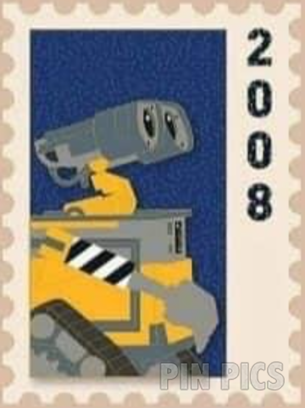 PP168181 - DEC - Wall-E 2008 - Pixar Commemorative Stamp - Set 3 - PinPics