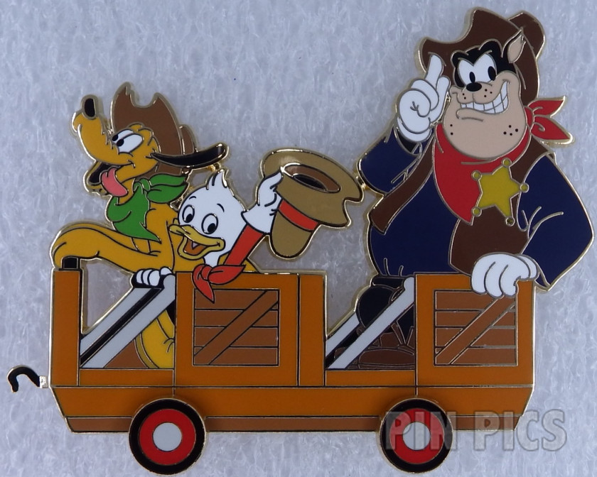 PP168195 - WDI - Pluto, Huey, Pete - Donald's Nephew - Big Thunder ...