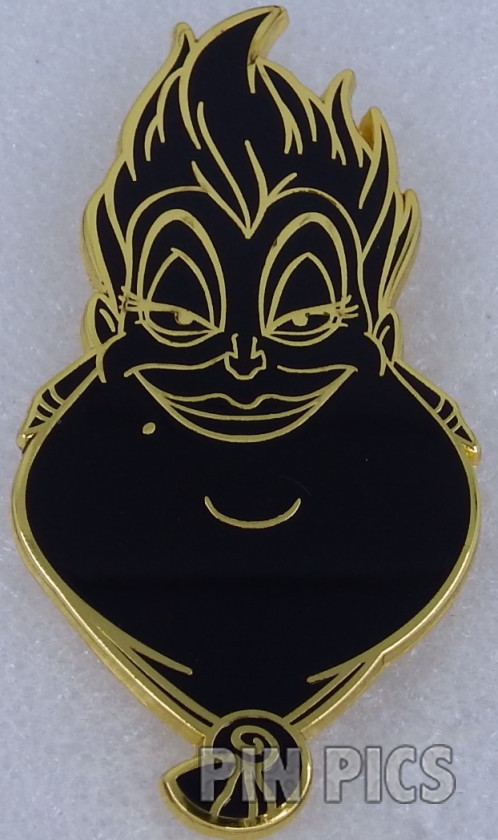 PP168657 - DLP - Ursula - Villain - Head - Little Mermaid - PinPics