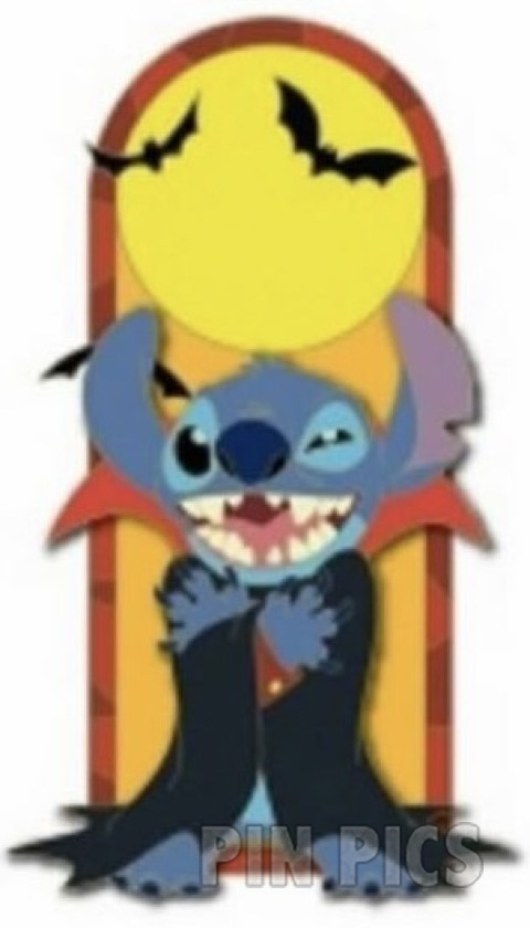 PP169081 - DSSH - Stitch - Halloween Vampire - Lilo and Stitch - PinPics