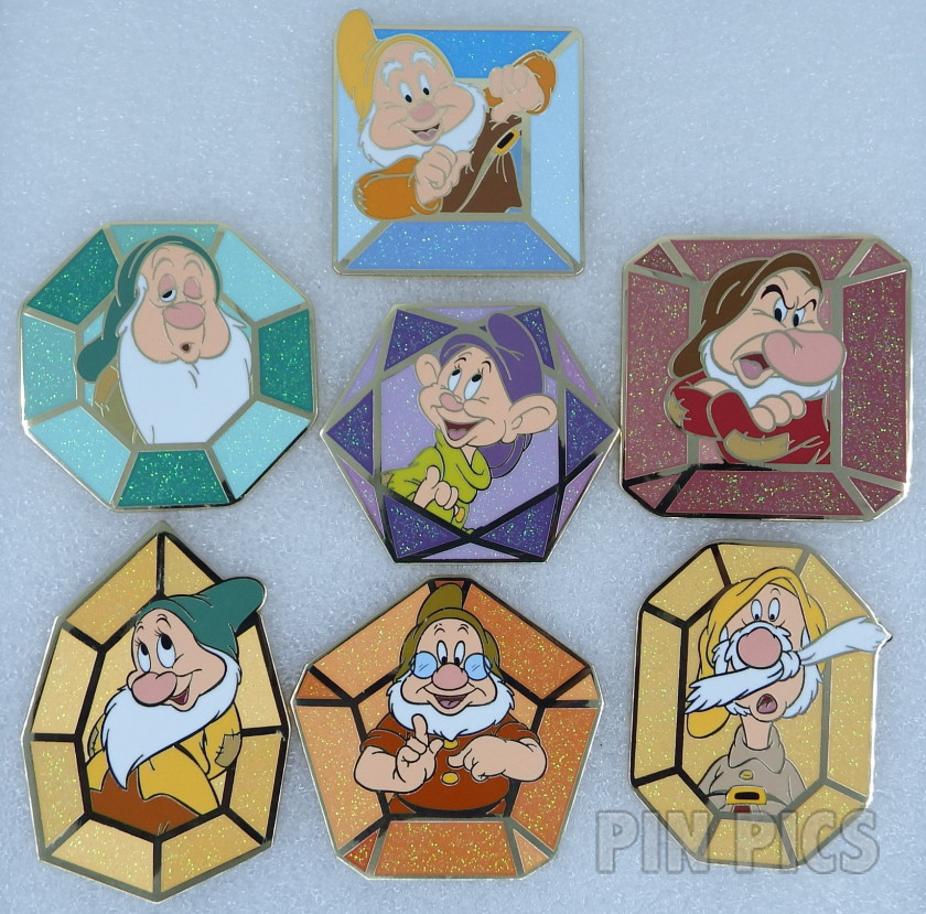 PP168959 - PALM - Seven Dwarfs - Gems - Snow White - PinPics