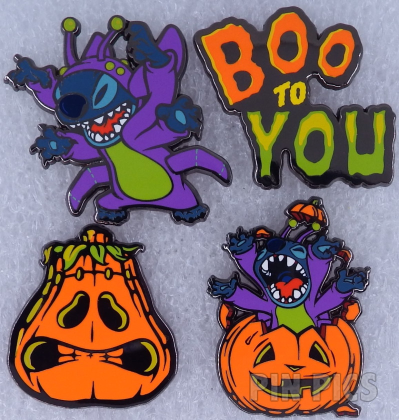 PP169496 - DLP - Stitch - Boo To You Booster Set - Halloween - PinPics