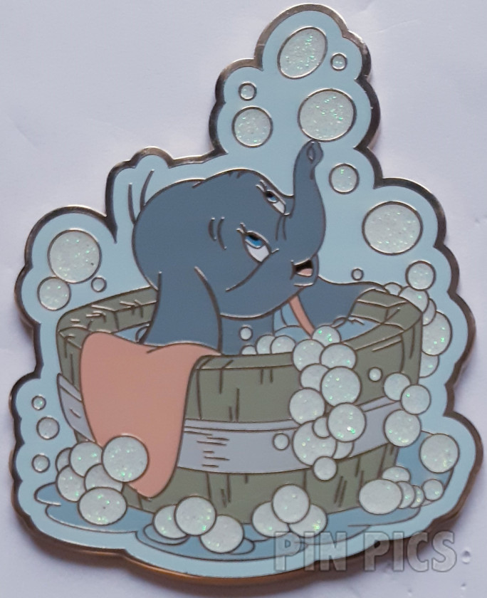 PP169610 - PALM - Dumbo - Taking a Bath - Bubbles - PinPics