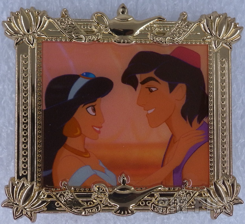PP169737 - GoPinPro - Jasmine and Aladdin - Picture Perfect Frames ...