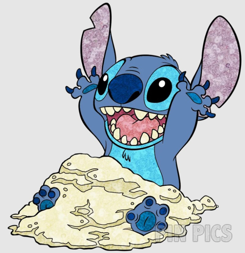 PP170217 - FiGPiN - Stitch in the Sand - Y430 Glitter - Lilo and Stitch ...
