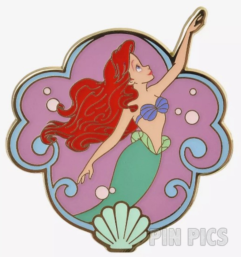 PP170234 - BoxLunch - Ariel - Swimming Upward - Shell Frame - Little ...