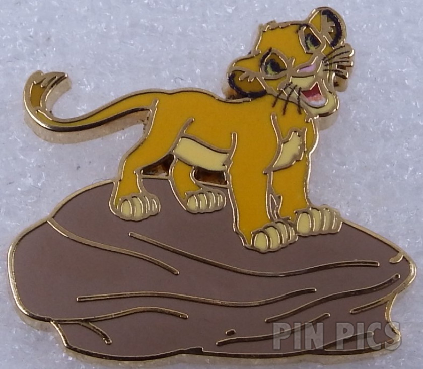 PP170023 - Young Simba - Standing on Rock - Simba and Scar - 30th ...